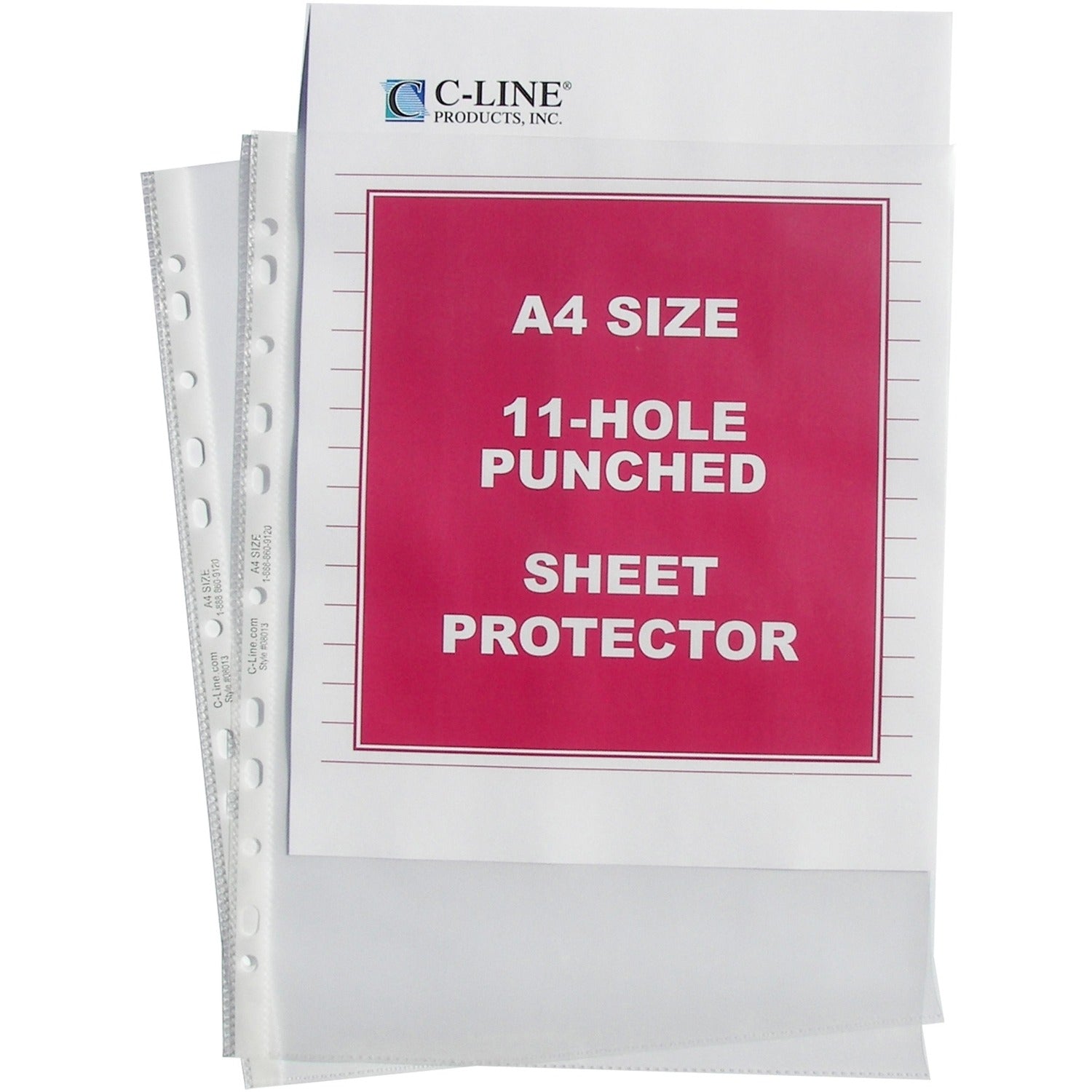 C-Line A4 Size Top-Loading Sheet Protectors – Office Experts Office Pro