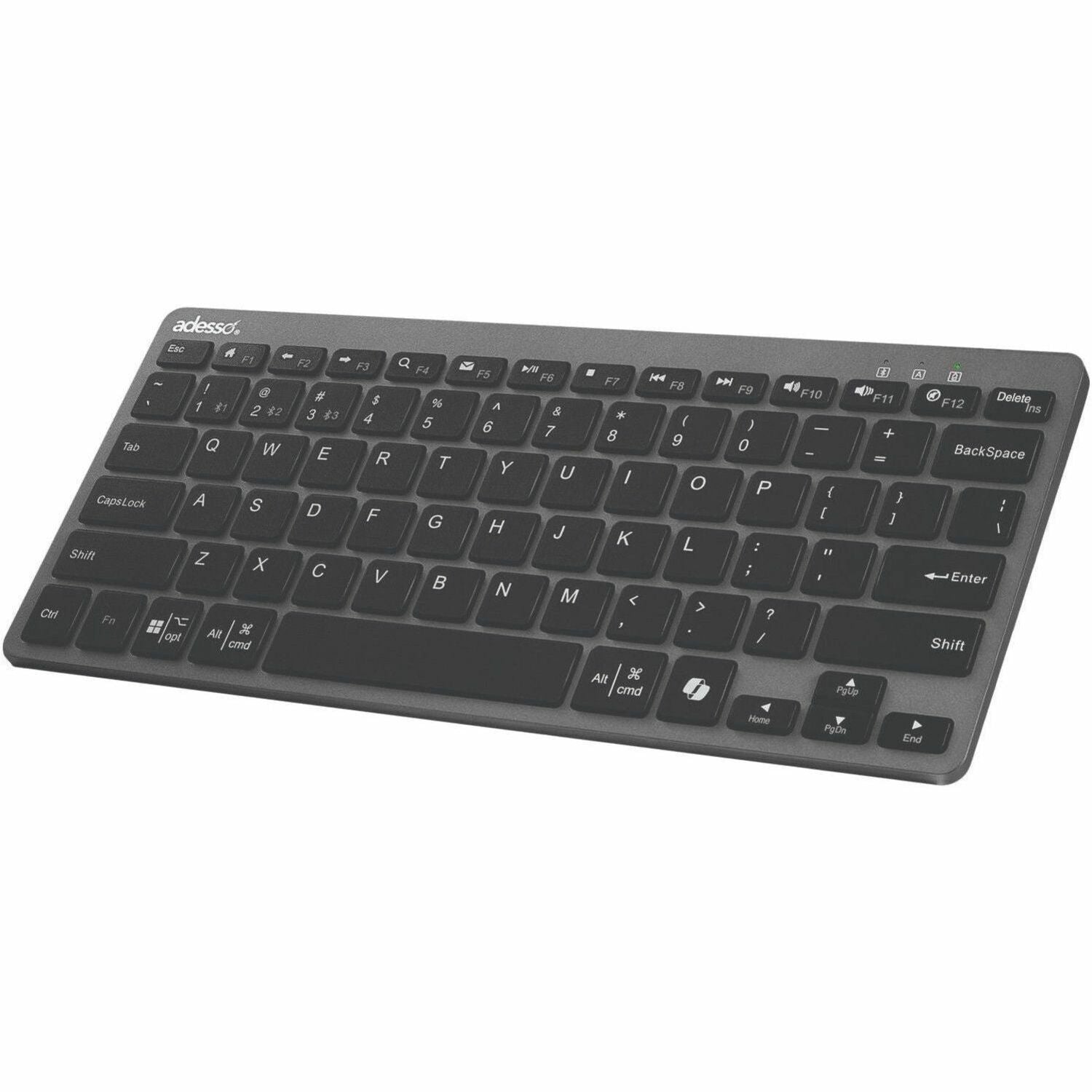KEYBOARD-ADESSO, SCISSOR SWITCH, COMPACT WIRELESS, BLACK – Office ...